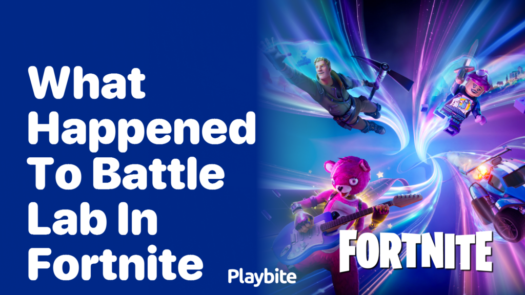 What Happened to Battle Lab in Fortnite? - Playbite