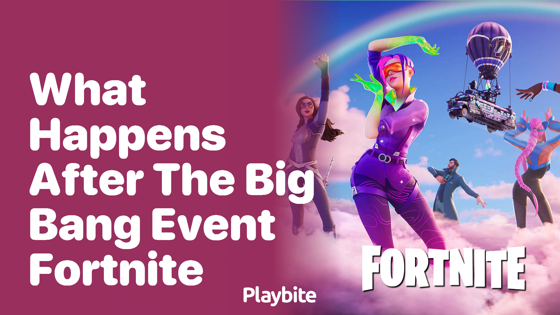 What Happens After the Big Bang Event in Fortnite? - Playbite
