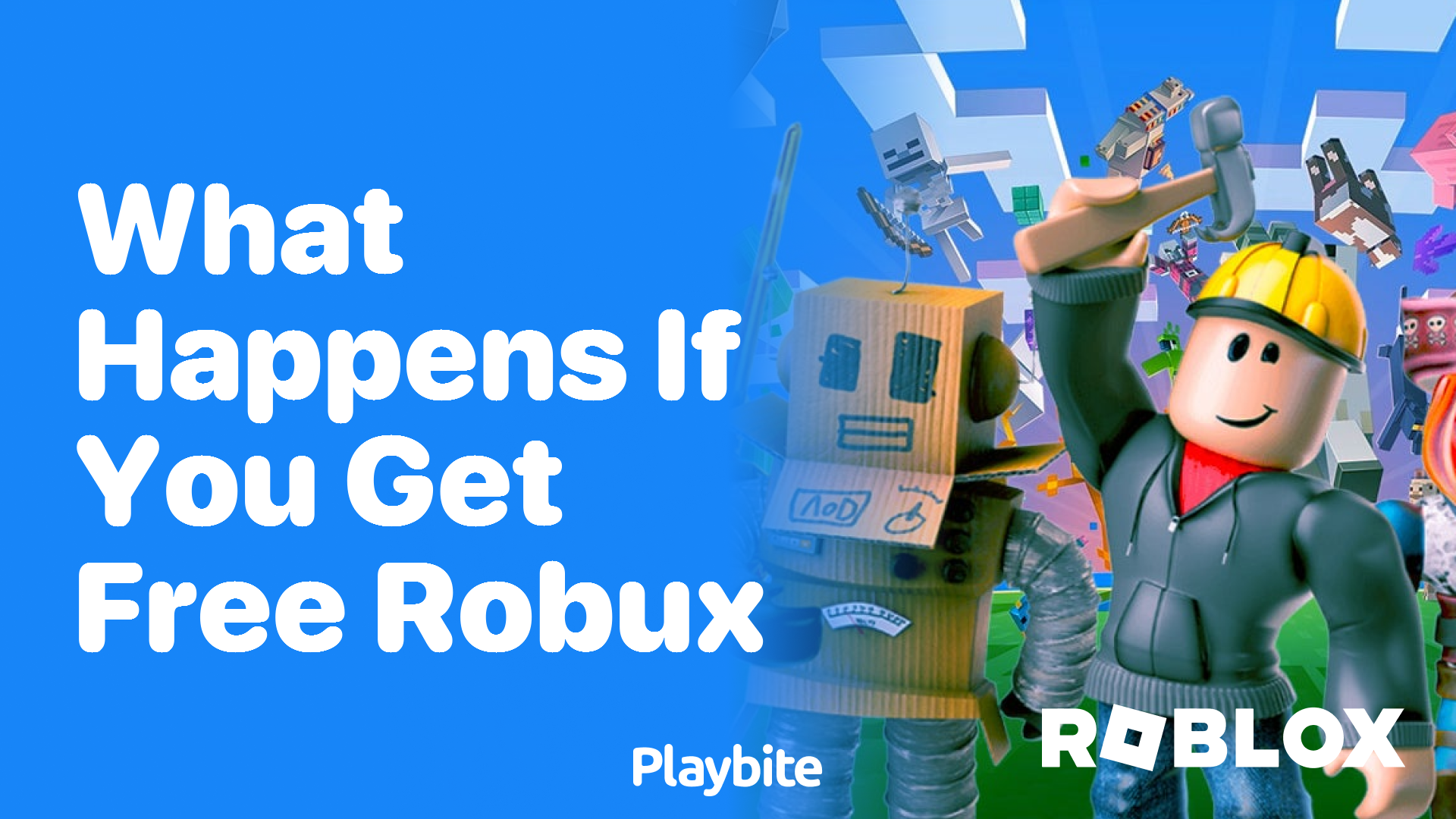 What Happens if You Get Free Robux? - Playbite