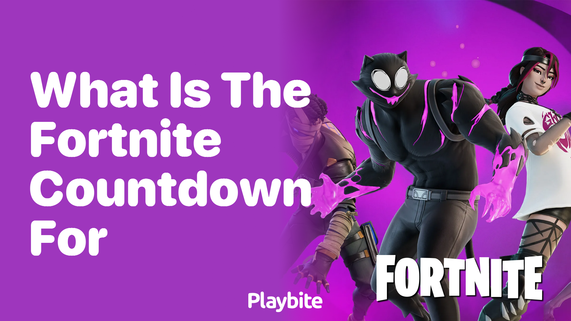 What is the Fortnite Countdown For? Get Ready for Excitement! - Playbite