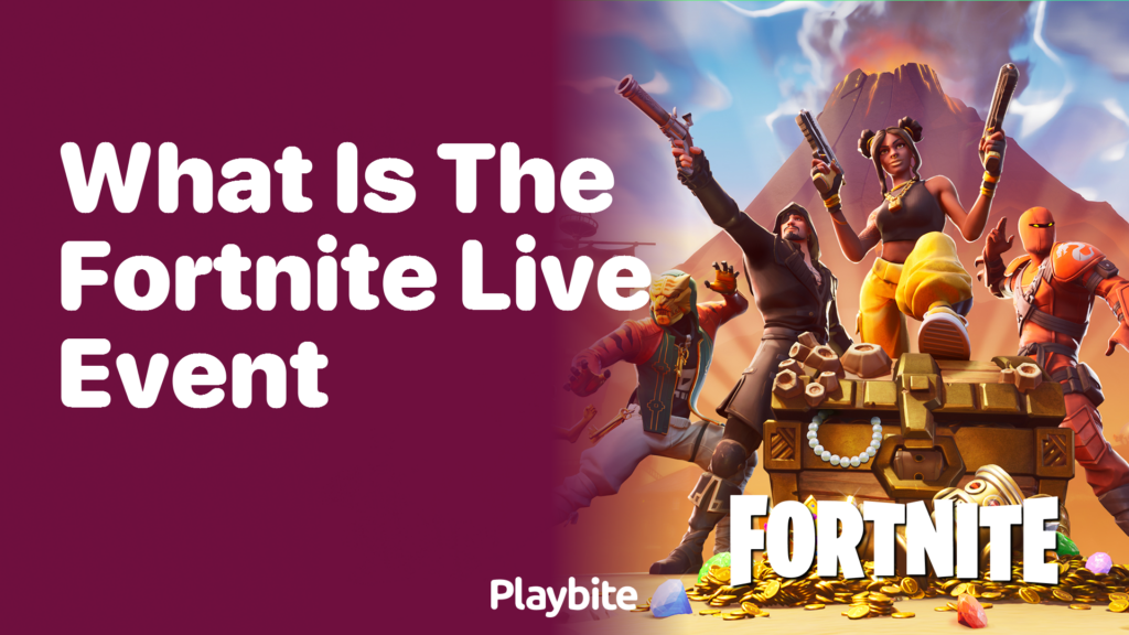 What is the Fortnite Live Event? - Playbite
