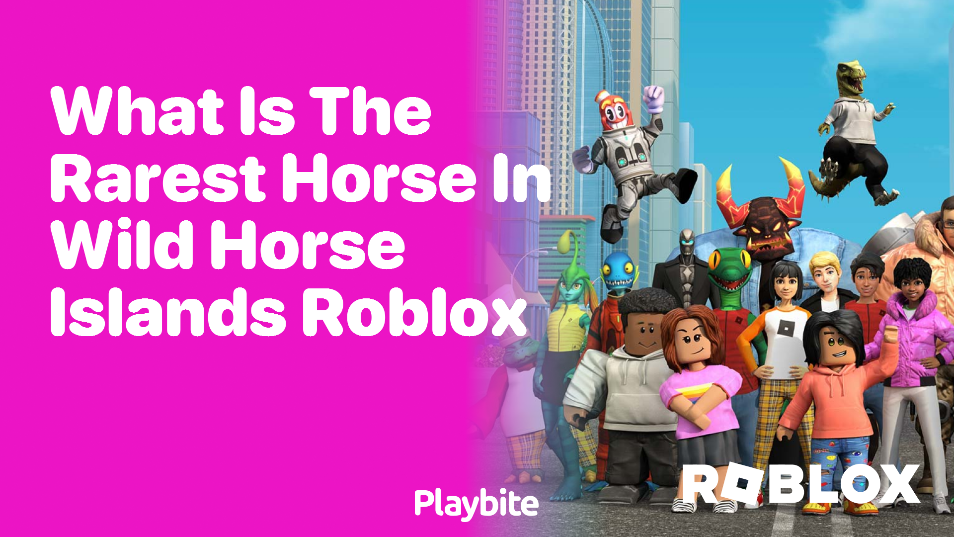 What Is the Rarest Horse in Wild Horse Islands Roblox? - Playbite
