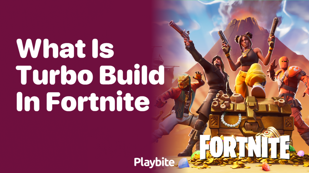 What is Turbo Build in Fortnite? - Playbite