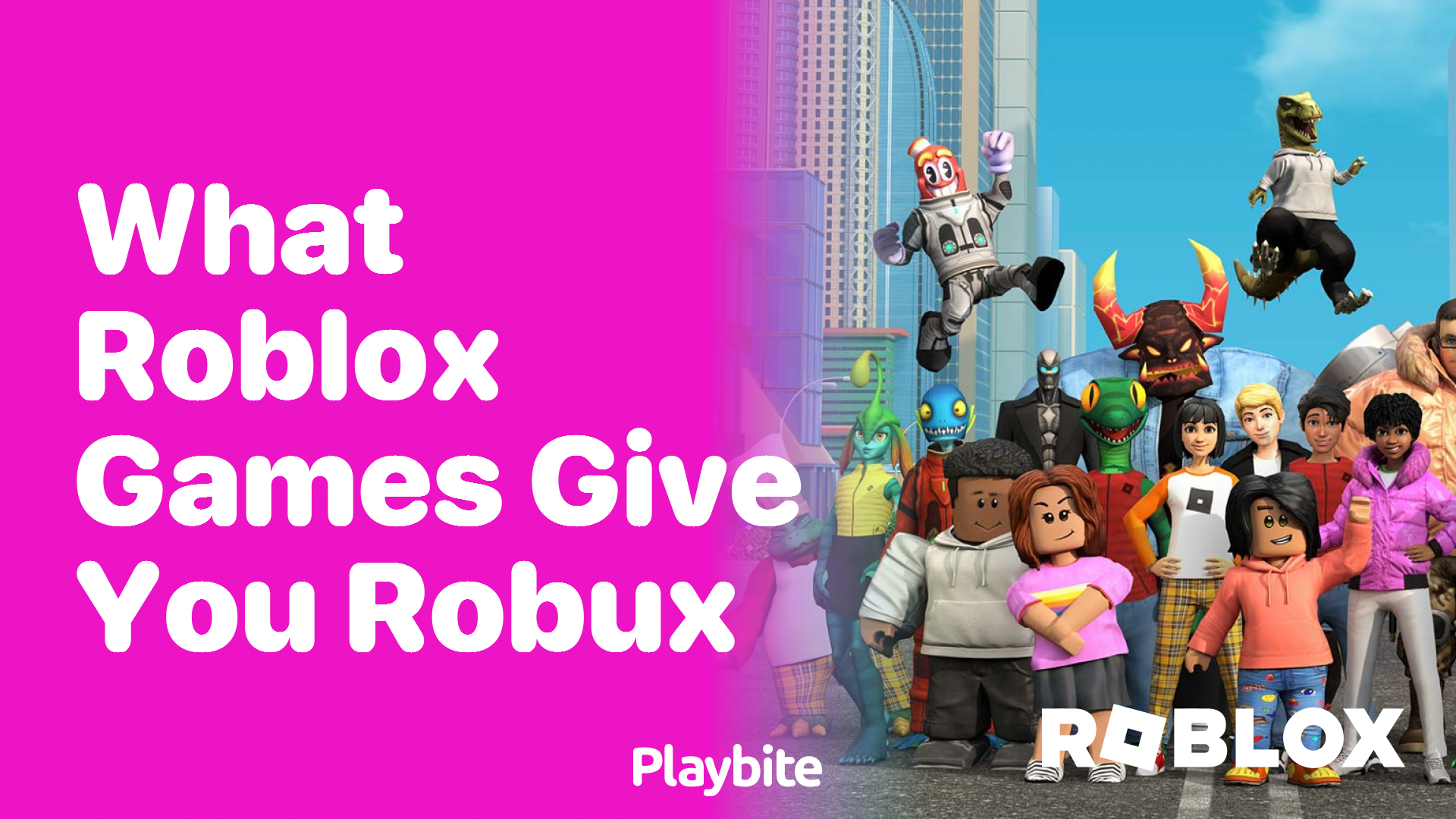 What Roblox Games Give You Robux? - Playbite