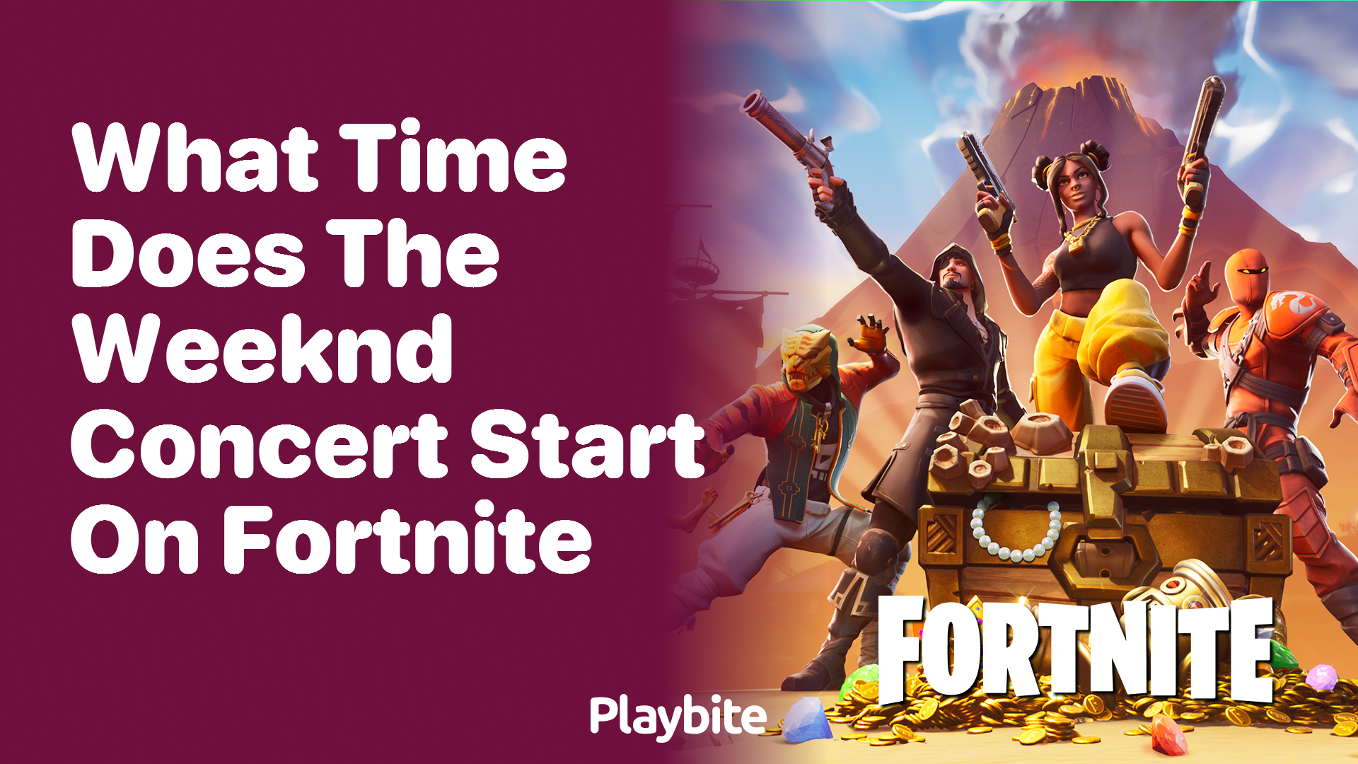 What Time Does the Weeknd Concert Start on Fortnite? - Playbite