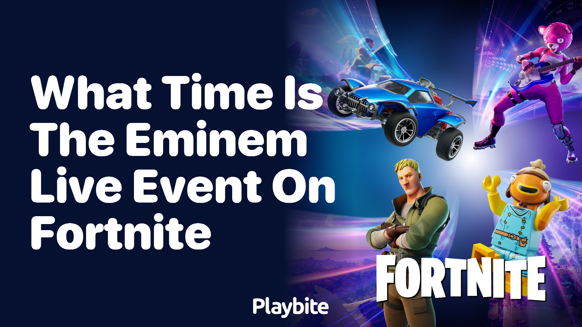 What Time is the Eminem Live Event on Fortnite? - Playbite
