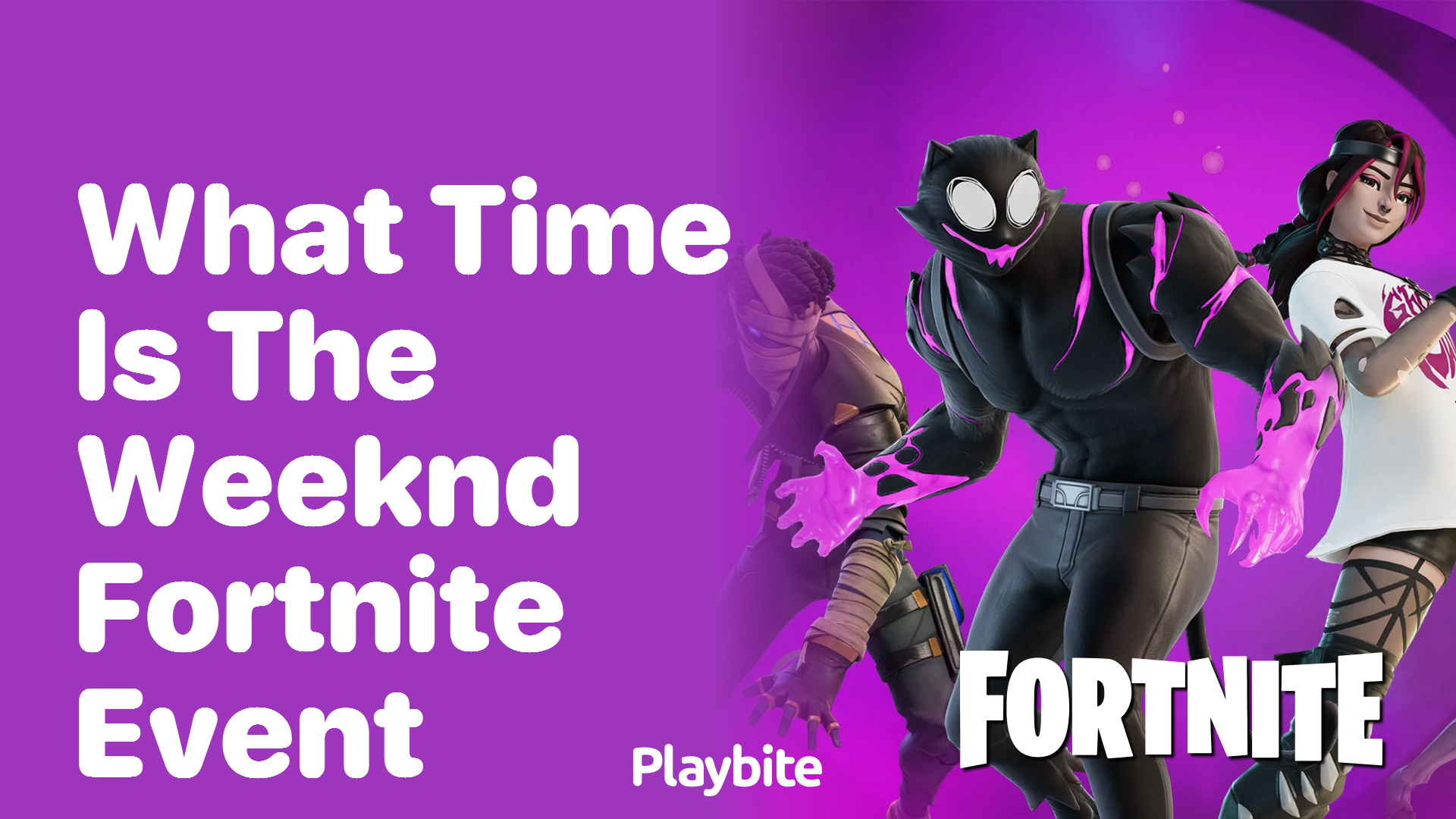 What Time is The Weeknd Fortnite Event? - Playbite