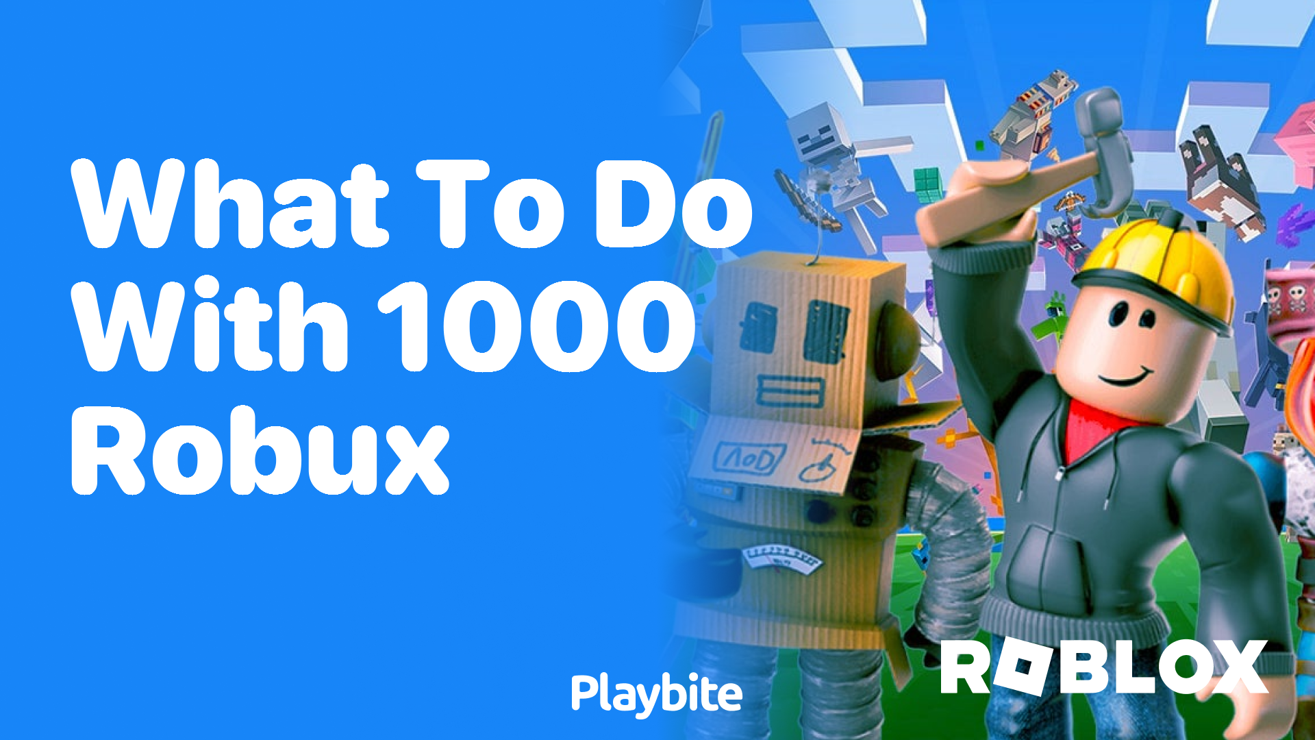 What to Do With 1000 Robux: A Fun Guide - Playbite
