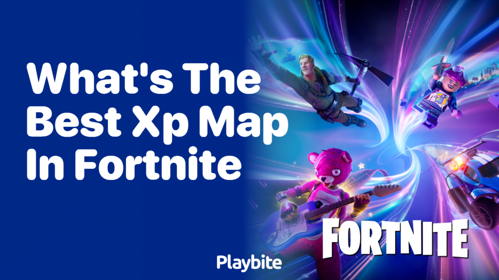Discovering the Best XP Map in Fortnite - Playbite