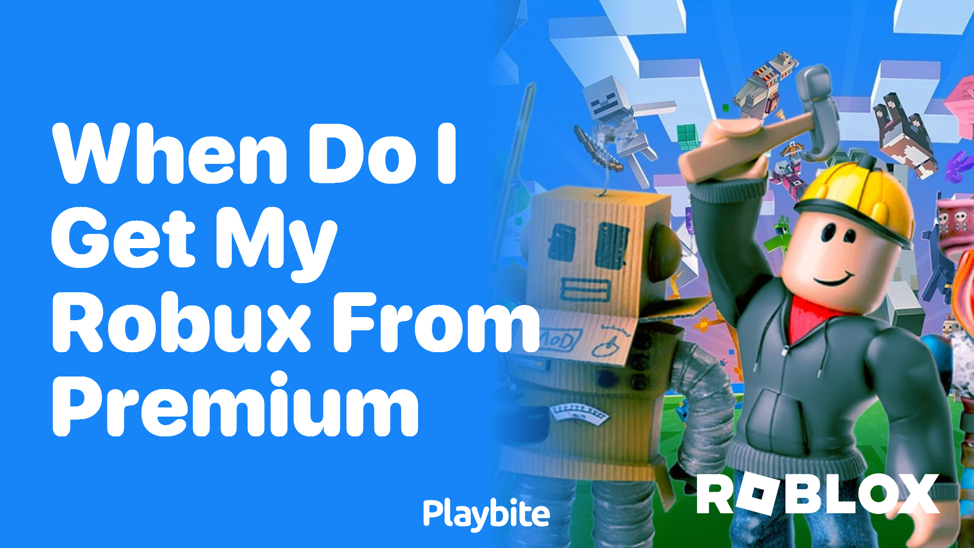 When Do I Get My Robux From Premium? - Playbite