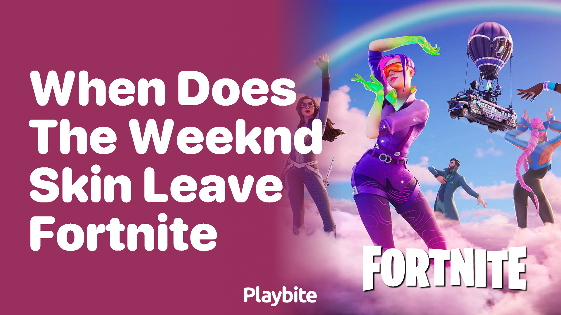 When Does The Weeknd Skin Leave Fortnite? - Playbite