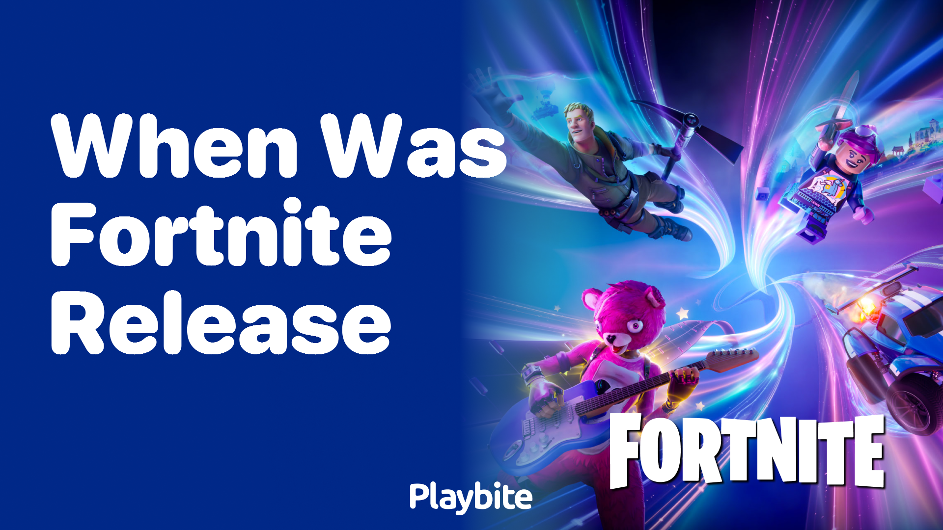 When Was Fortnite Released? Find Out Here! - Playbite