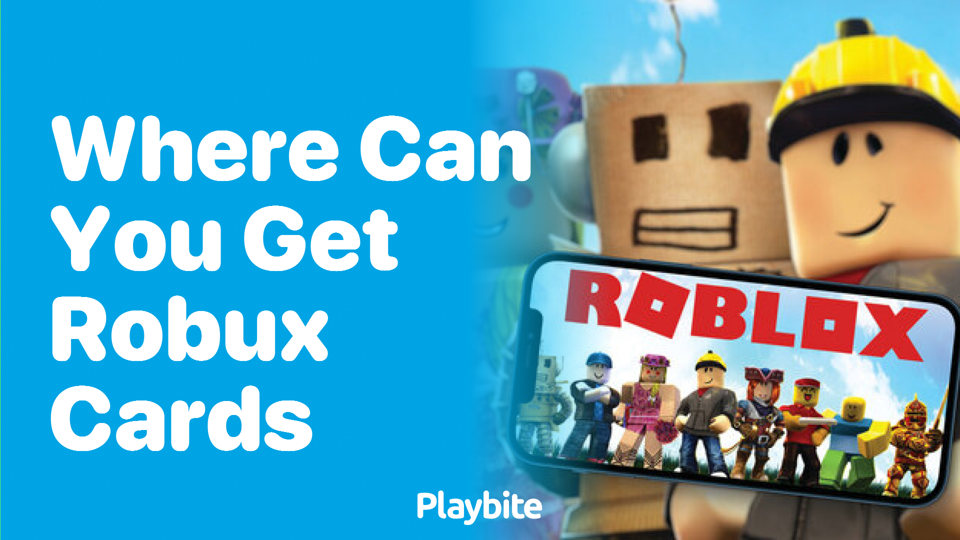 Where Can You Get Robux Cards? - Playbite