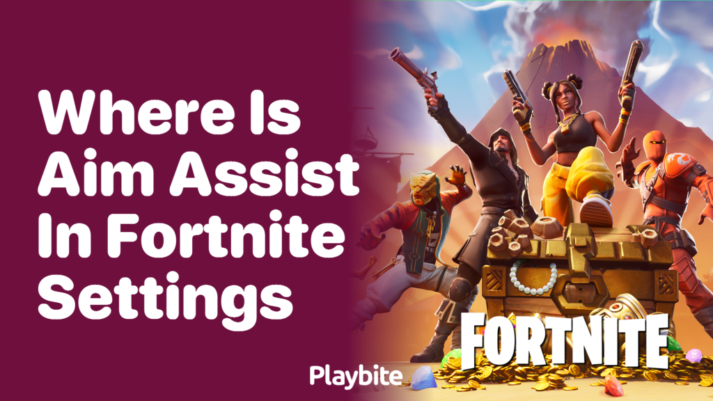 Where Is Aim Assist in Fortnite Settings? - Playbite
