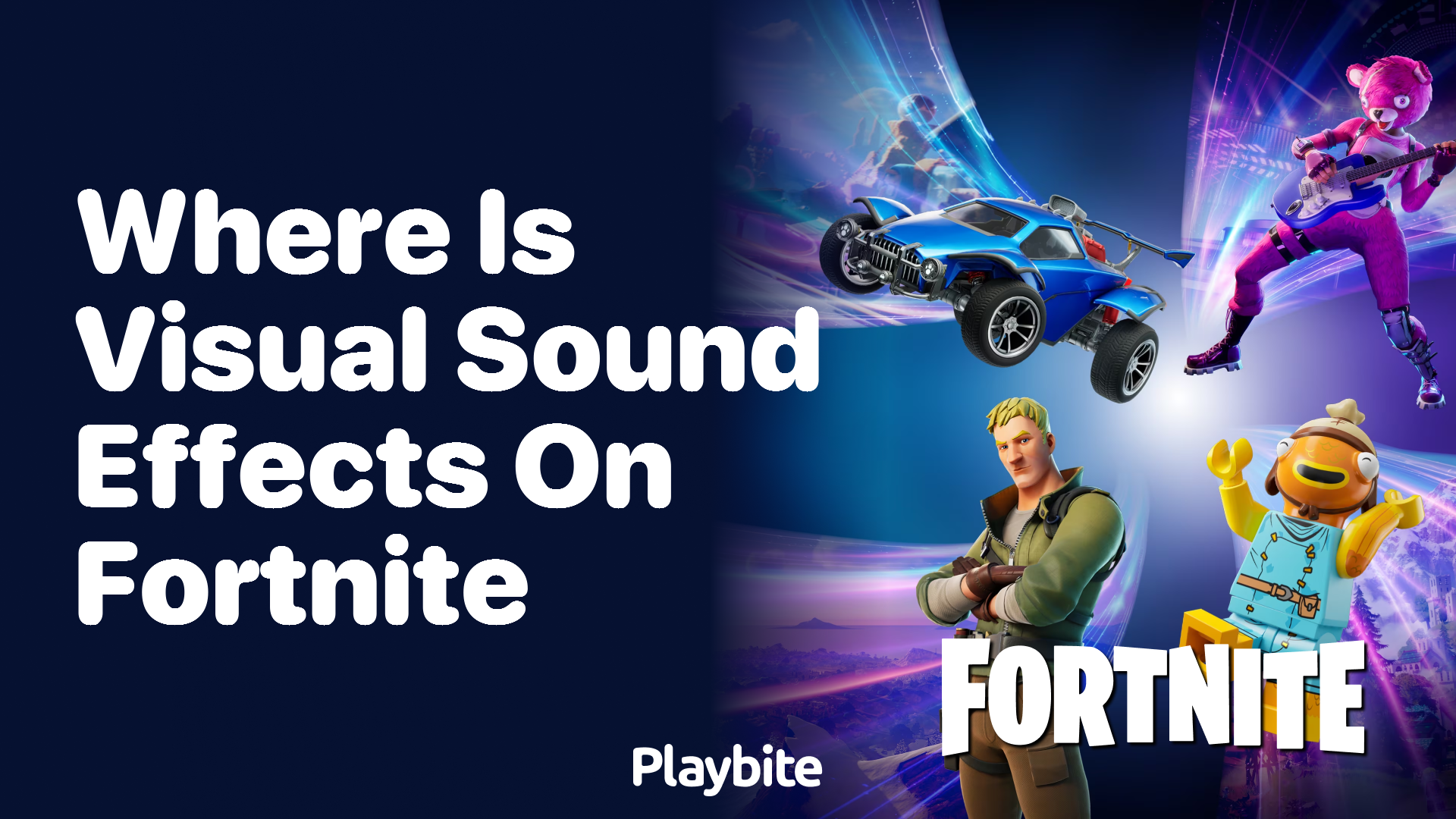 Where Is Visual Sound Effects on Fortnite? - Playbite