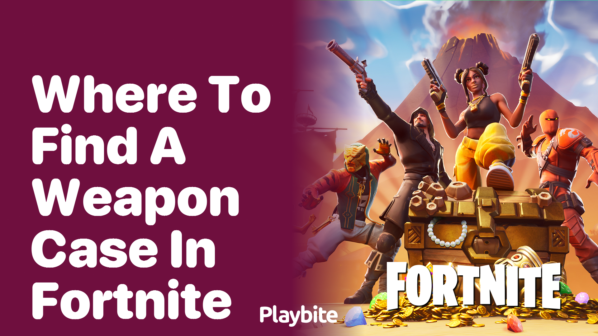 Where to Find a Weapon Case in Fortnite - Playbite