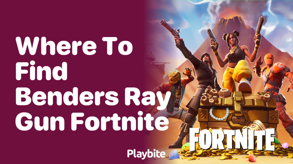 Where To Find Bender's Ray Gun in Fortnite? - Playbite