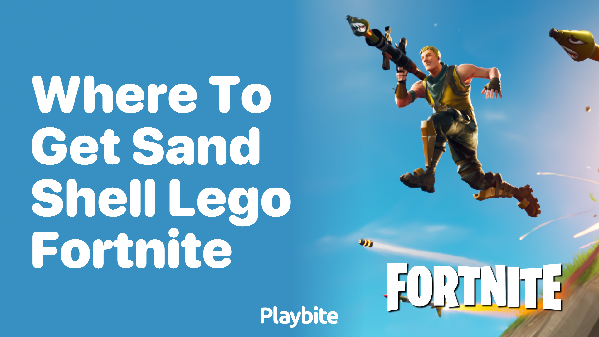 Where to Get Sand Shell Lego Fortnite - Playbite