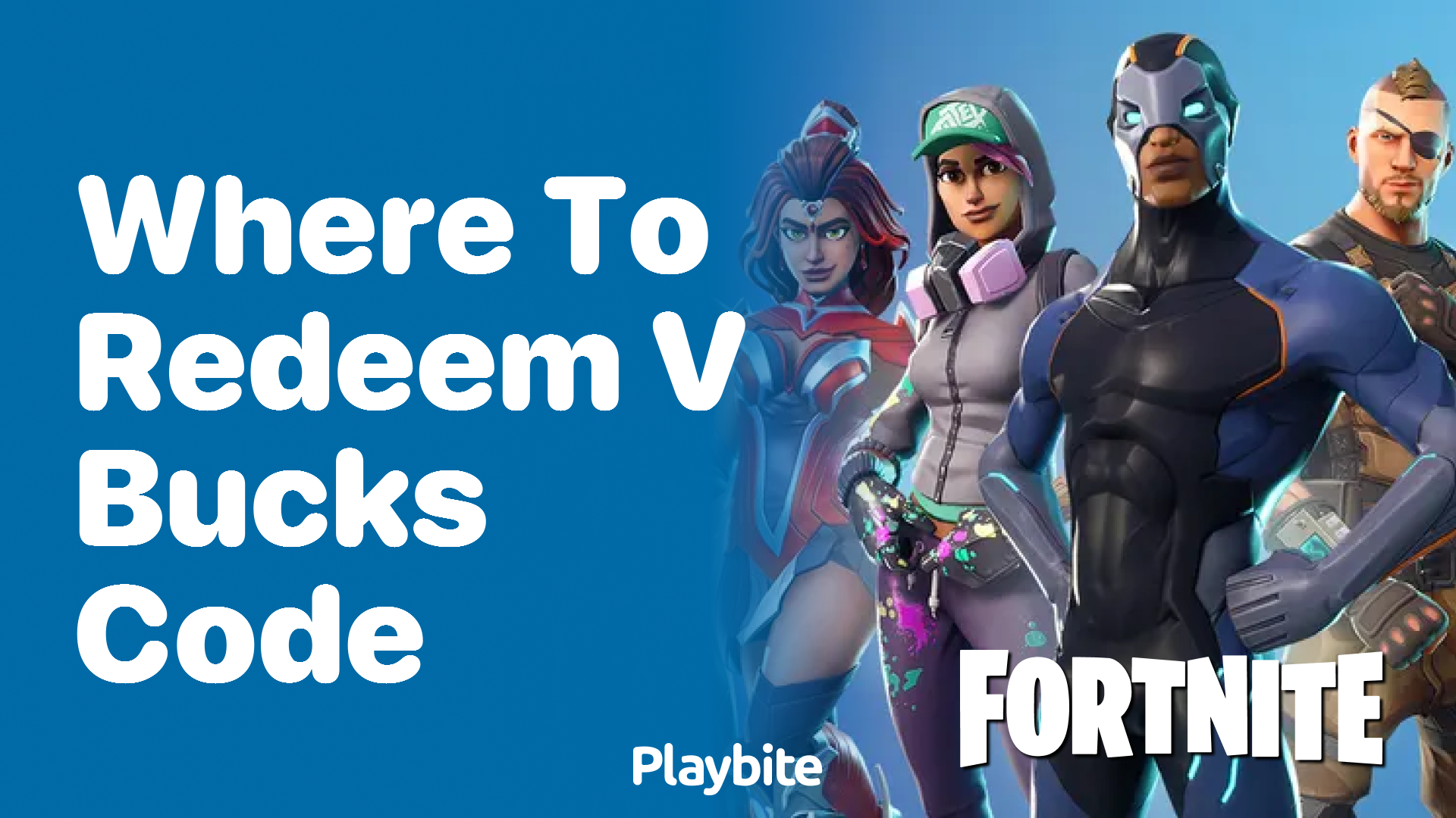 Where to Redeem V-Bucks Code: A Quick Guide - Playbite