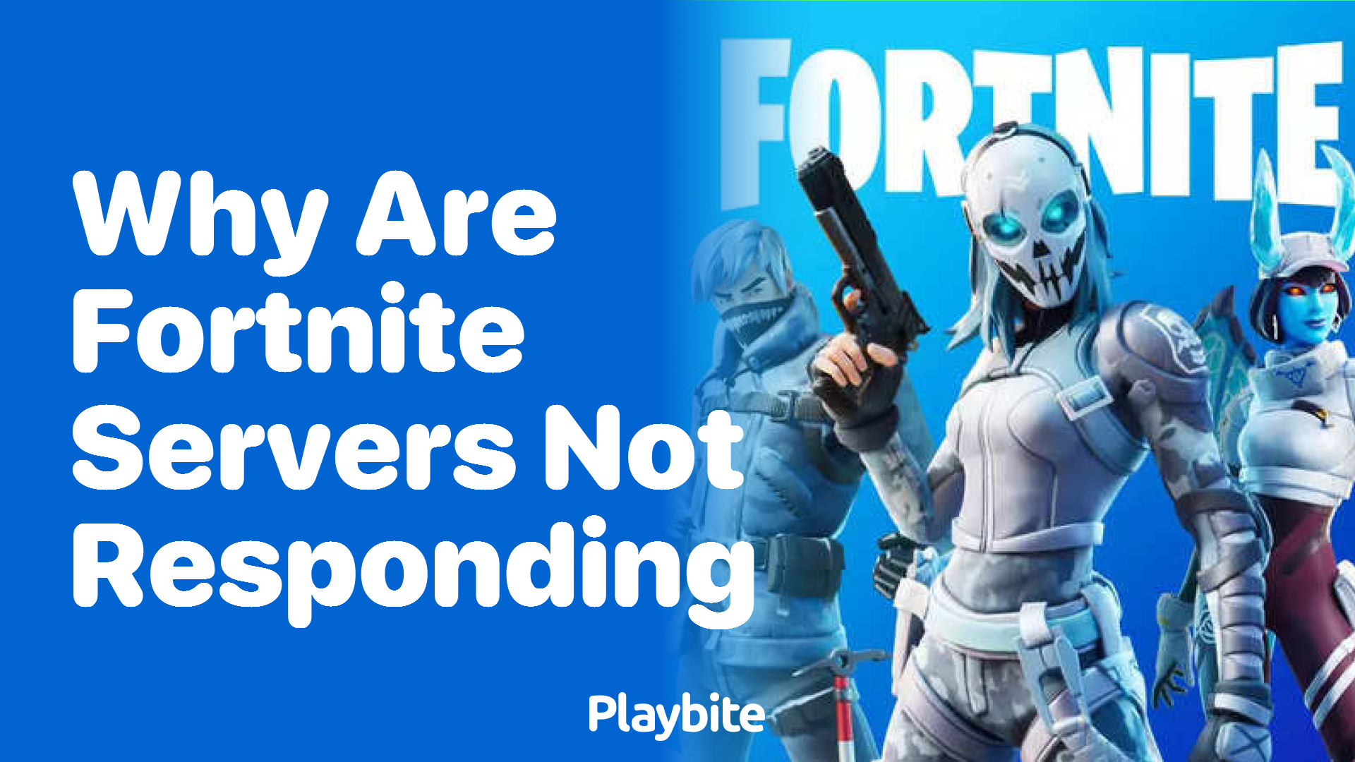 Why are Fortnite Servers Not Responding? Let's Find Out! - Playbite