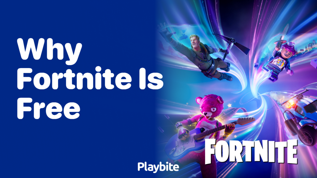 Why is Fortnite Free? Unwrapping the Fun Behind Epic Games' Strategy ...