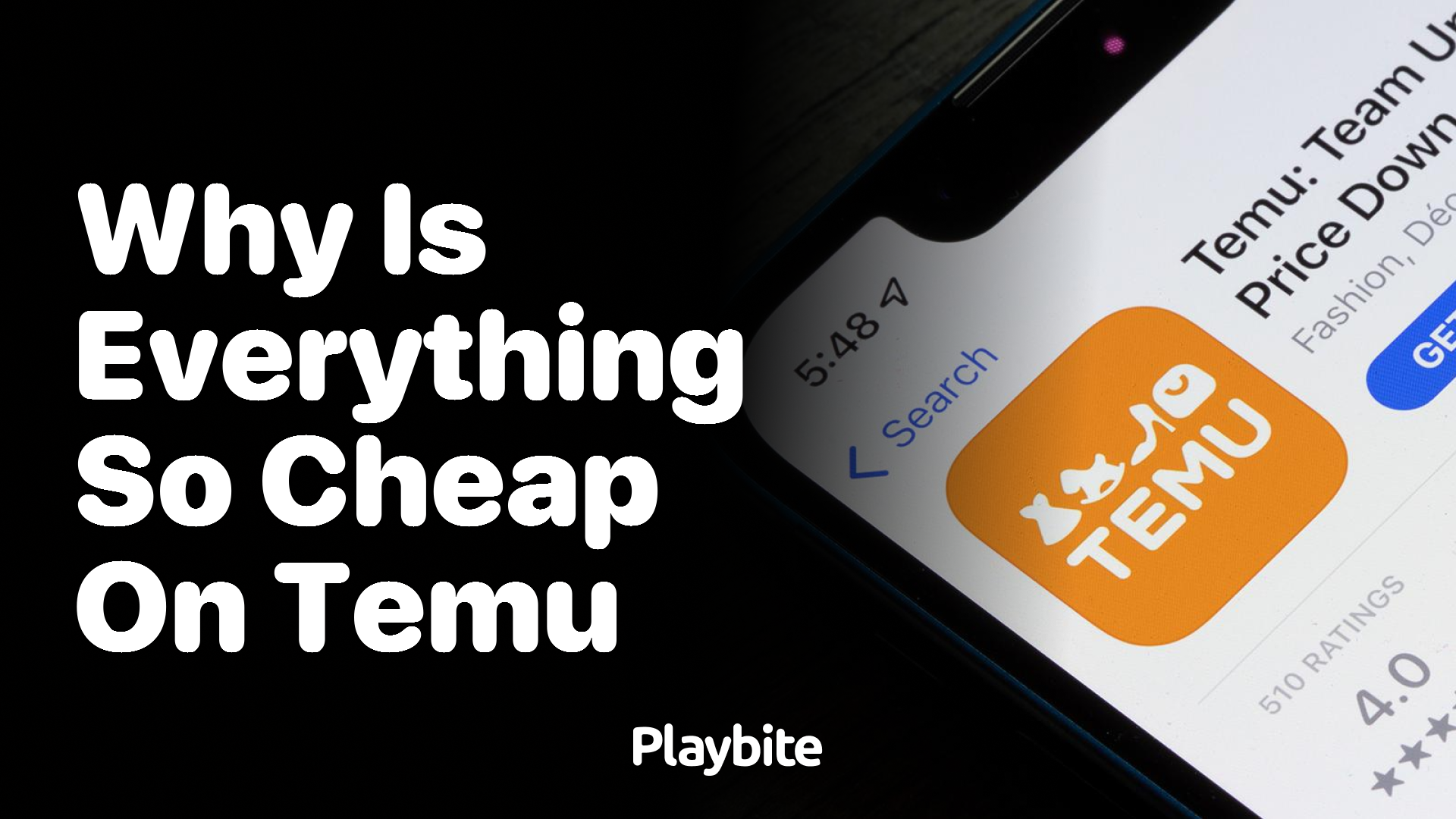 Why Is Everything So Cheap on Temu? - Playbite
