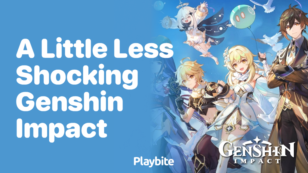 A Little Less Shocking: Understanding Genshin Impact - Playbite