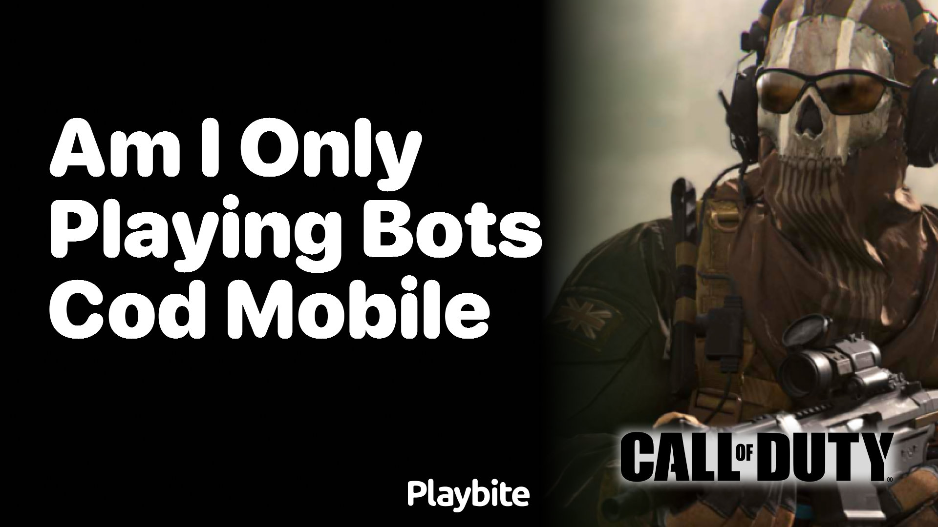 Am I Only Playing Bots in COD Mobile? - Playbite