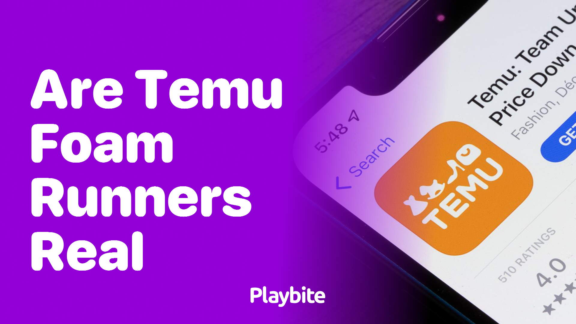 Are Temu Foam Runners Real? Let's Find Out! - Playbite