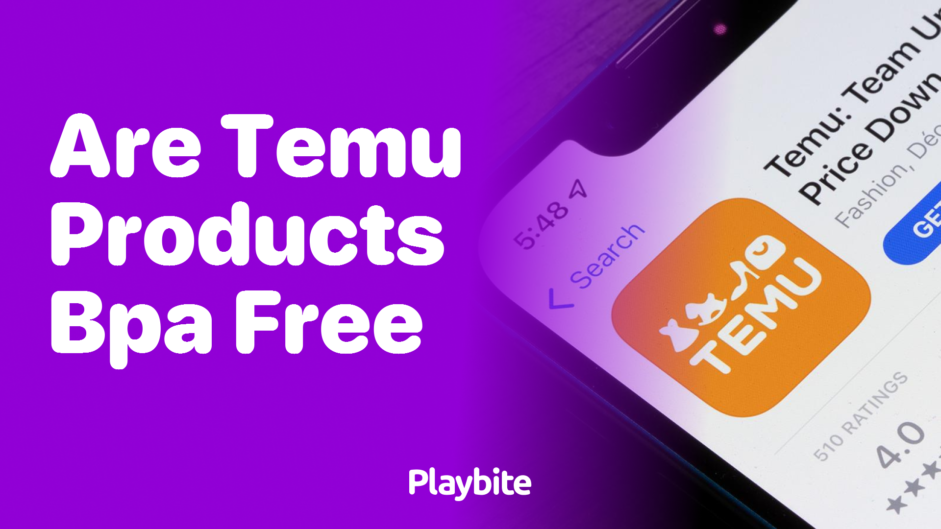 Are Temu Products BPA Free? Find Out Now! - Playbite