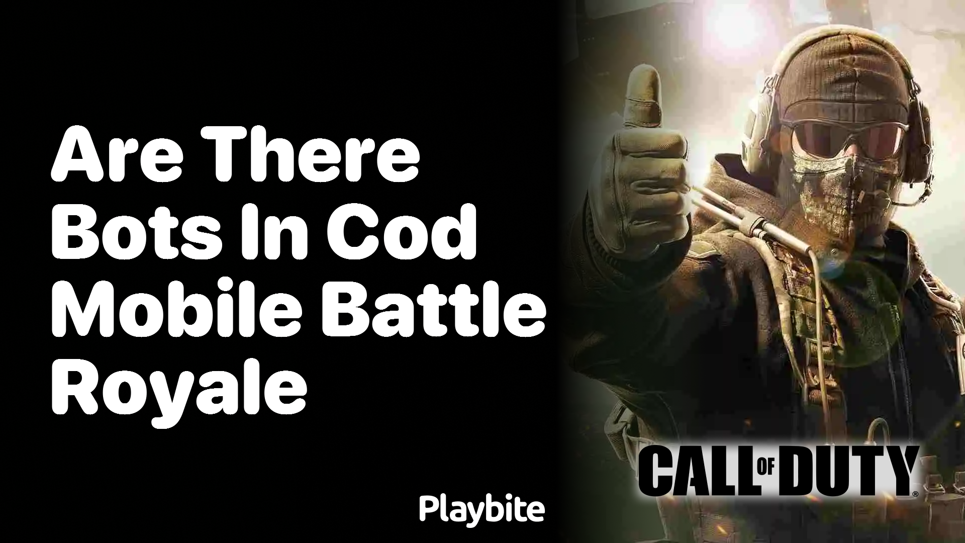 Are There Bots in COD Mobile Battle Royale? - Playbite