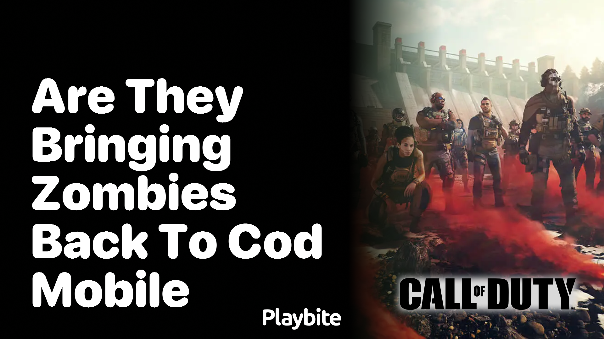 Are They Bringing Zombies Back To Cod Mobile Playbite