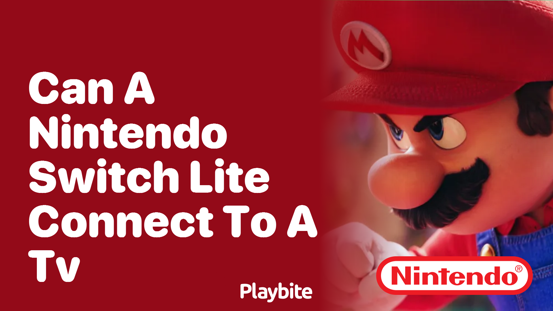 Can a Nintendo Switch Lite Connect to a TV? Find Out Here! - Playbite