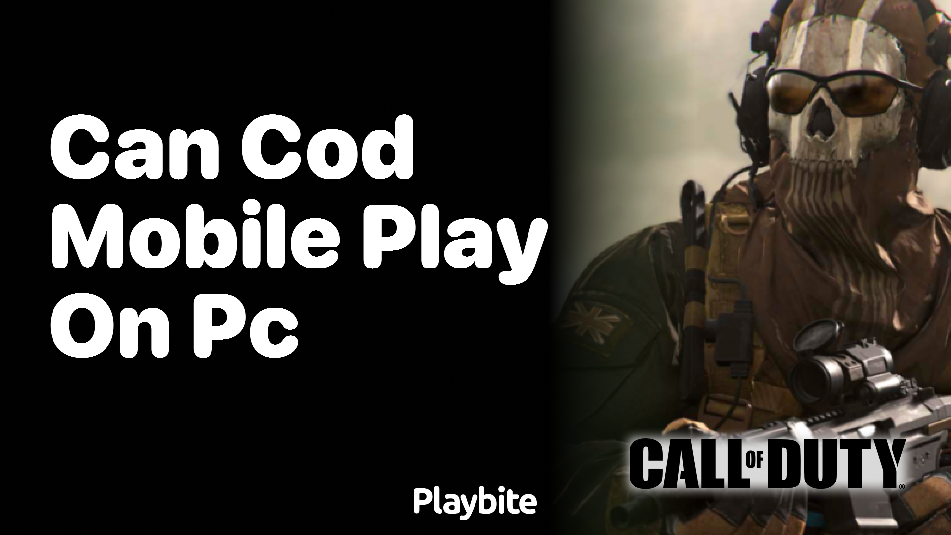 Can You Play COD Mobile on PC? - Playbite