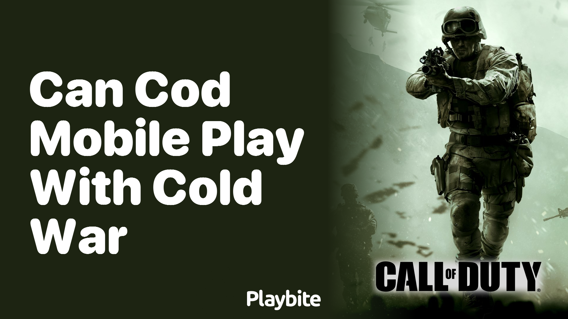 Can COD Mobile Players Join Forces with Cold War Enthusiasts? - Playbite
