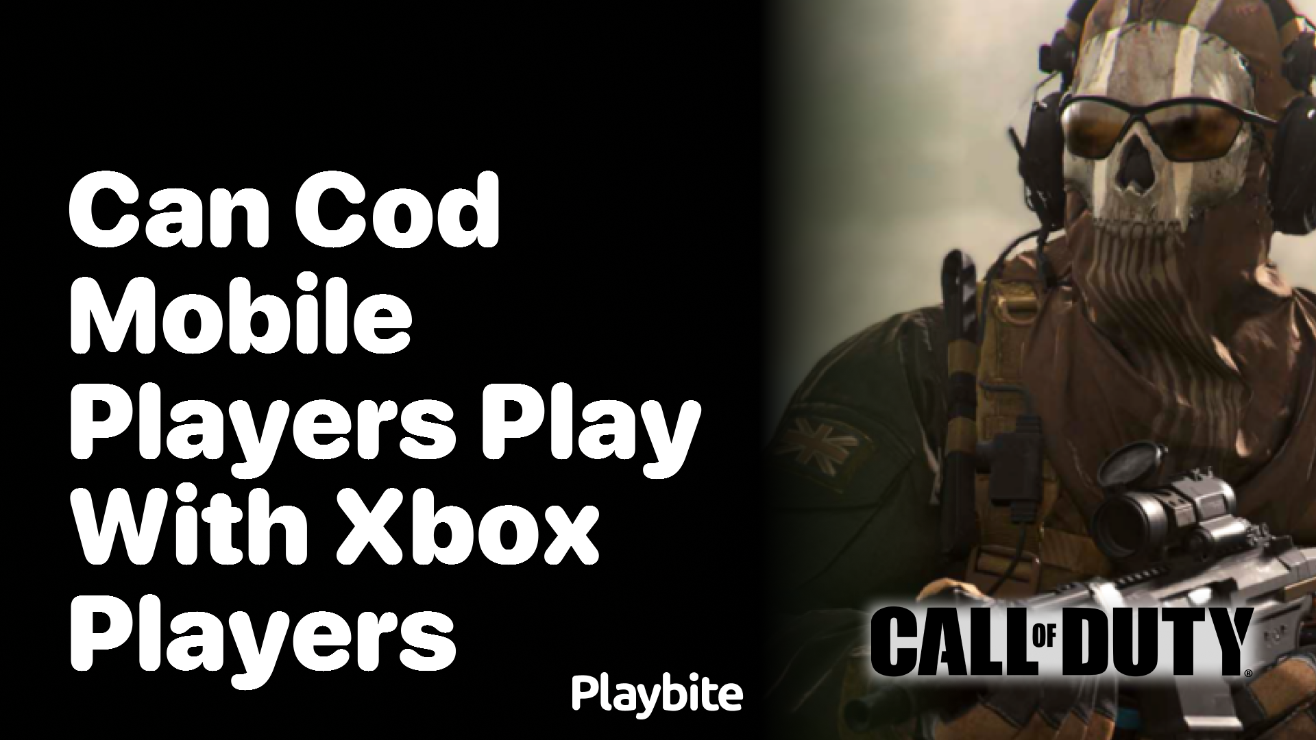 Can COD Mobile Players Play with Xbox Players? - Playbite