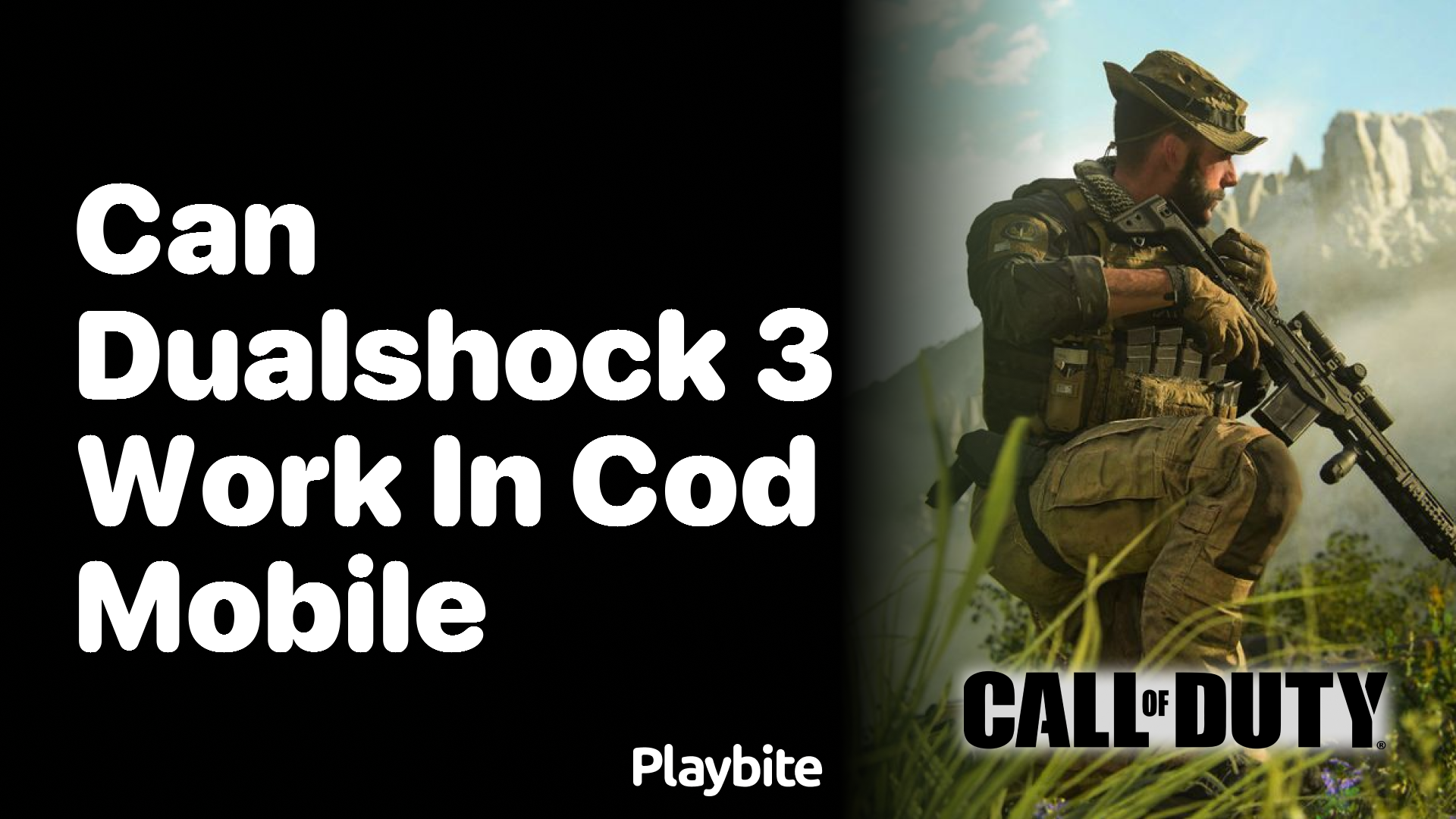 Can Dualshock 3 Work in CoD Mobile? - Playbite