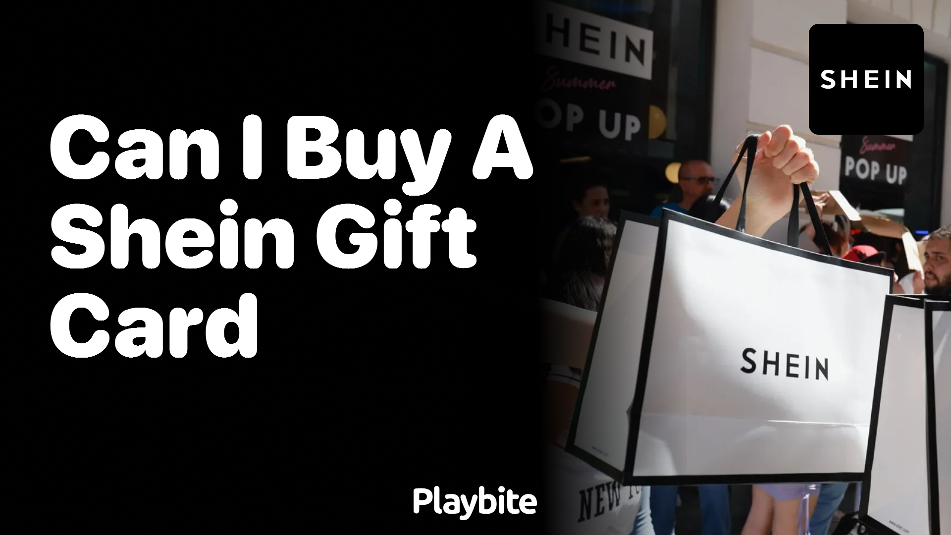 Can I Buy a SHEIN Gift Card? Your Quick Guide to SHEIN Shopping - Playbite