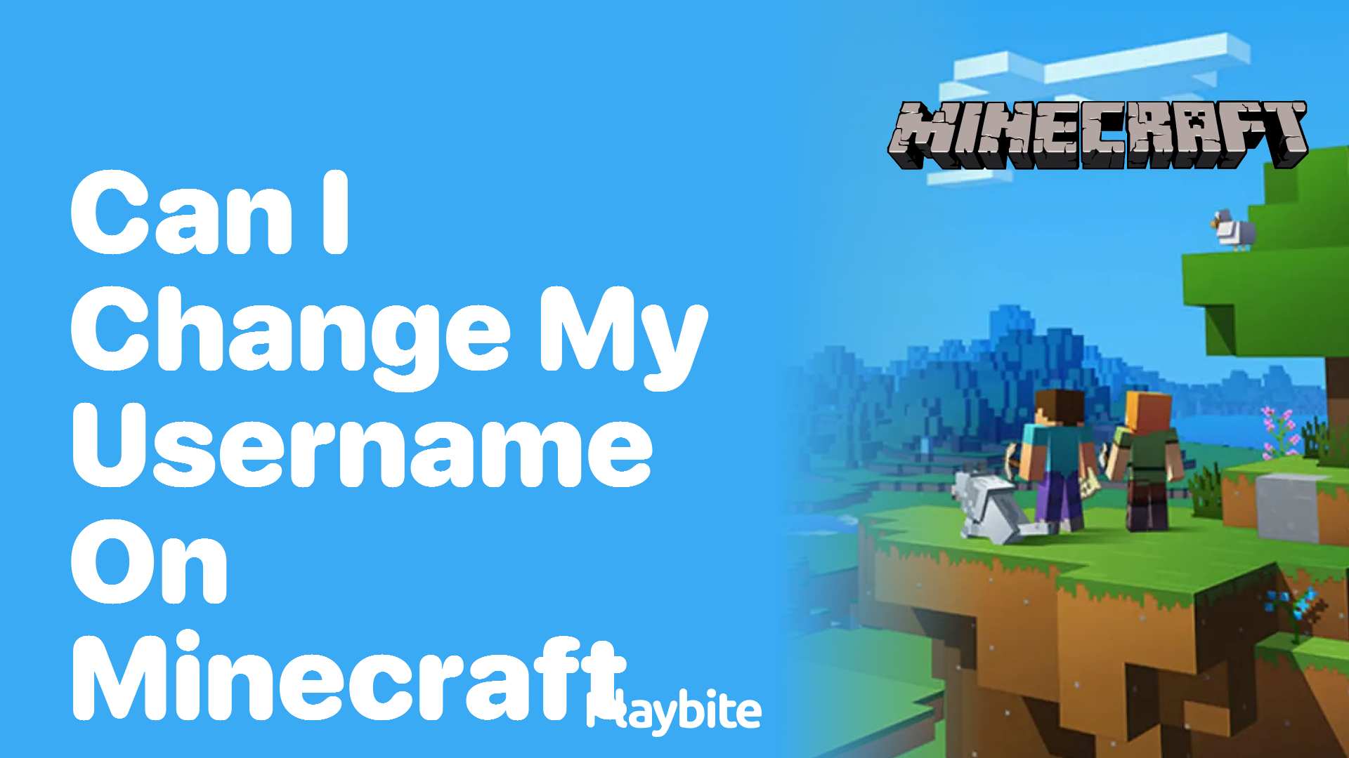Can I Change My Username on Minecraft? A Quick Guide - Playbite