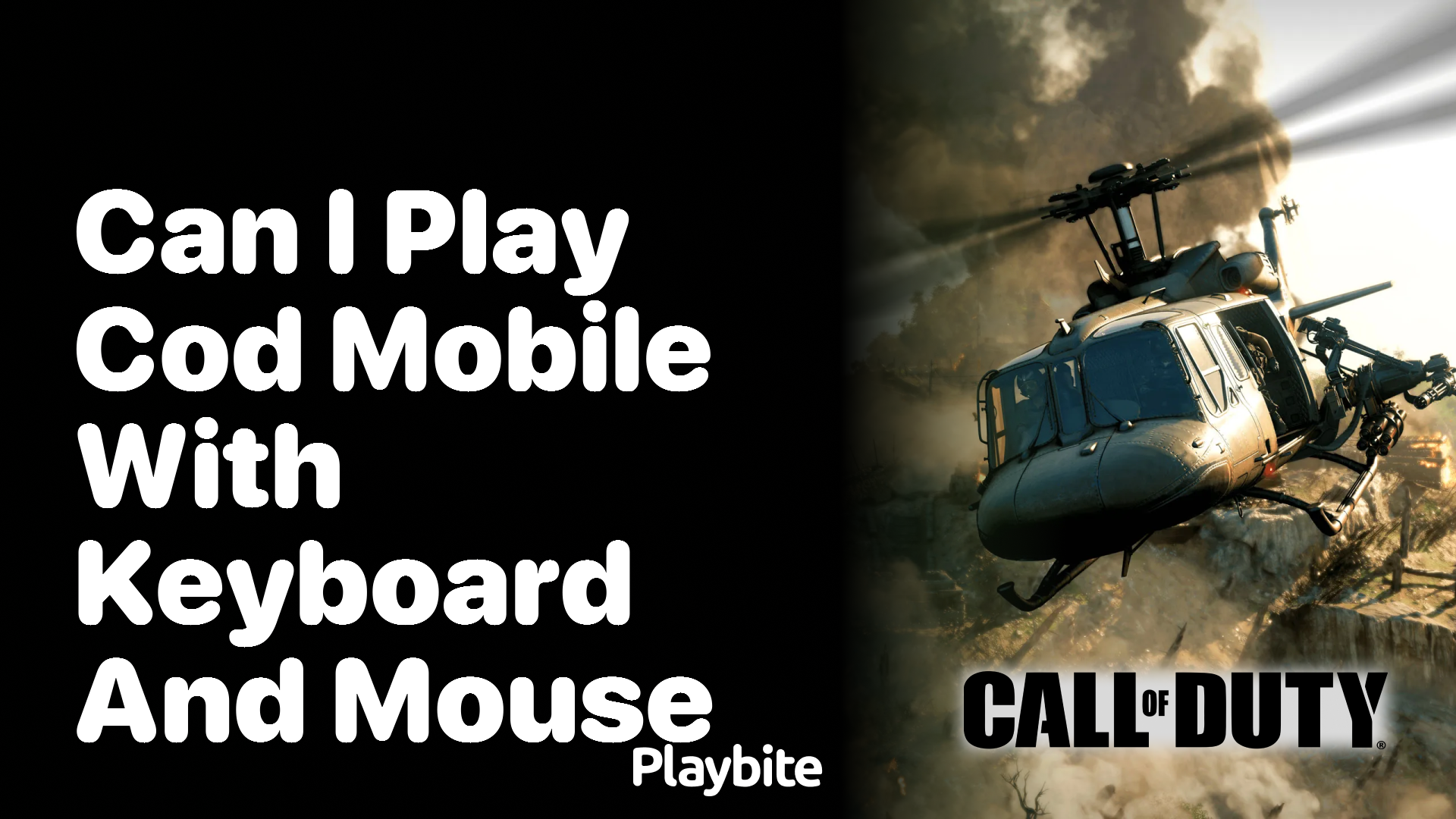 Can I Play COD Mobile with a Keyboard and Mouse? Here’s What You Need ...