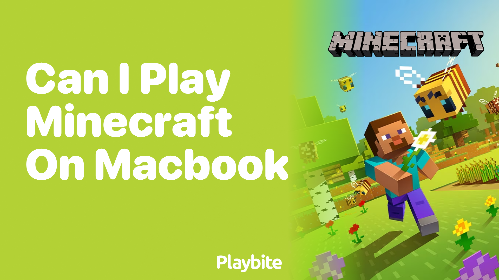 Can You Play Minecraft on a MacBook? - Playbite