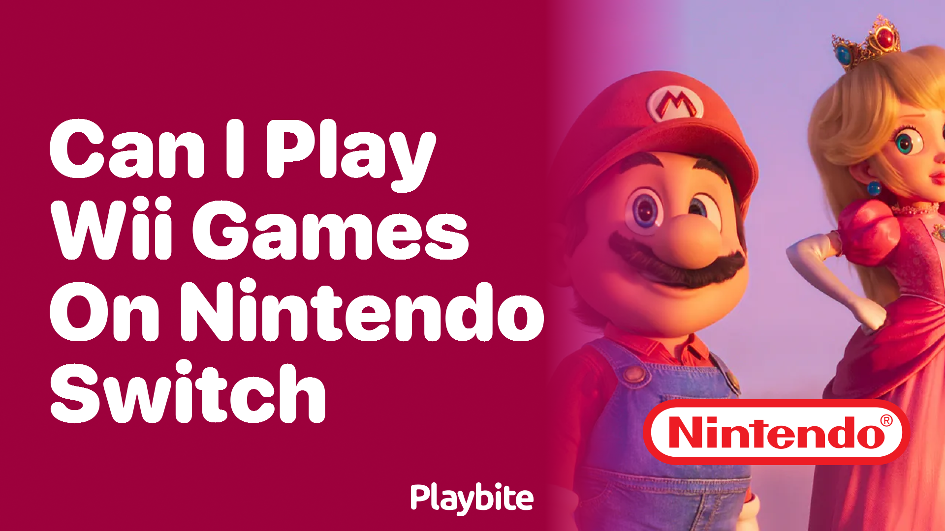 Can I Play Wii Games on Nintendo Switch? - Playbite
