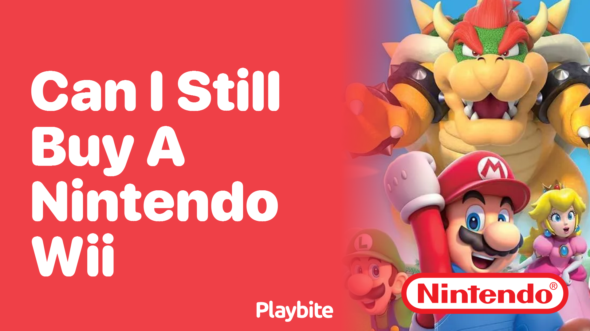 Can I Still Buy a Nintendo Wii? - Playbite