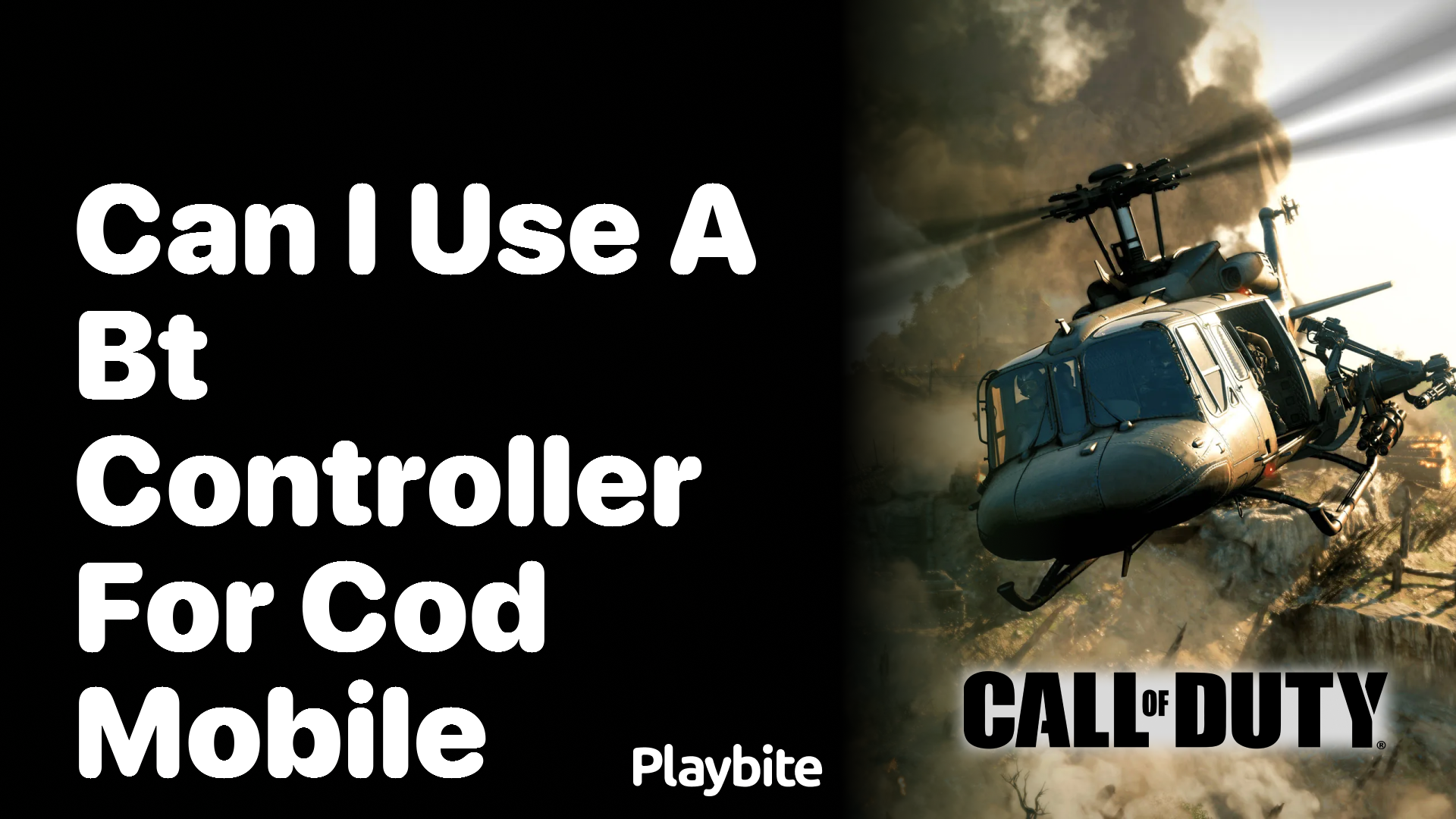 Can I Use a BT Controller for COD Mobile? - Playbite