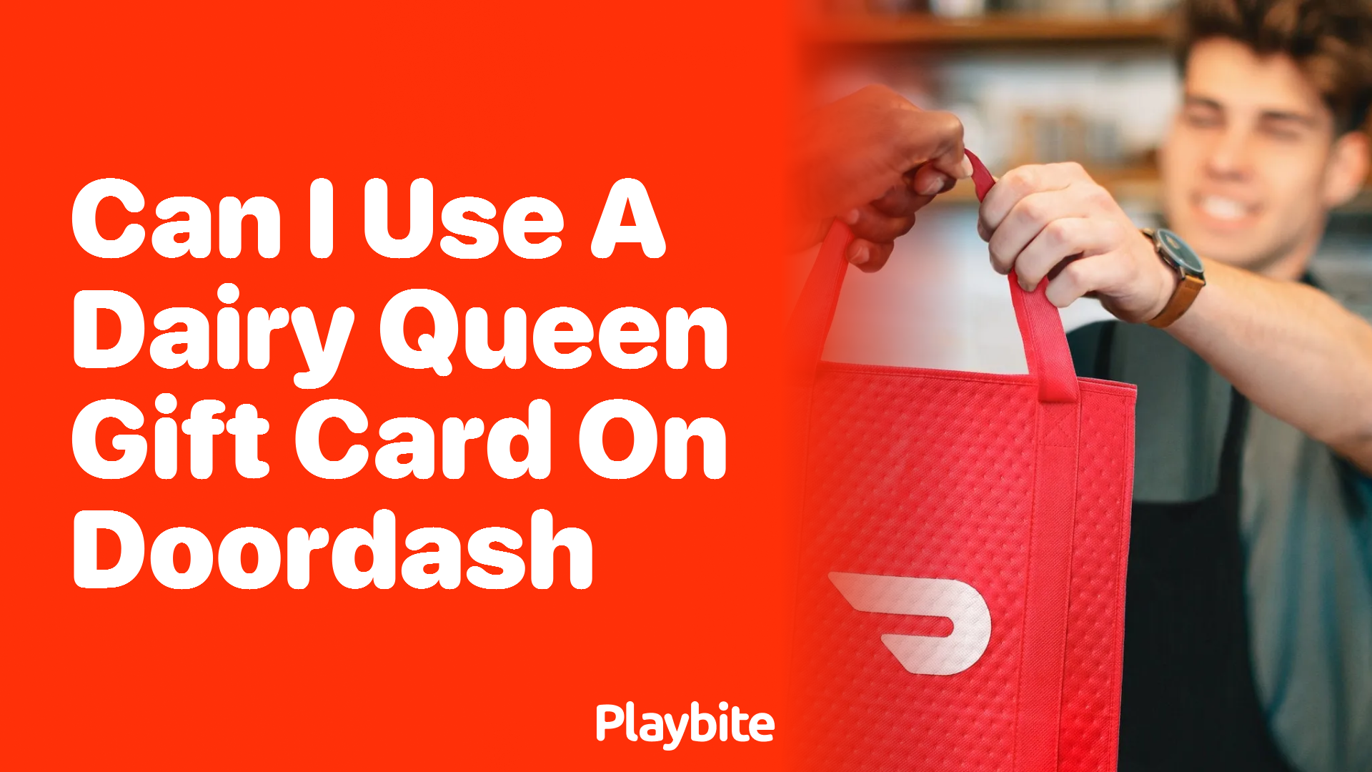 Can I Use a Dairy Queen Gift Card on DoorDash? - Playbite