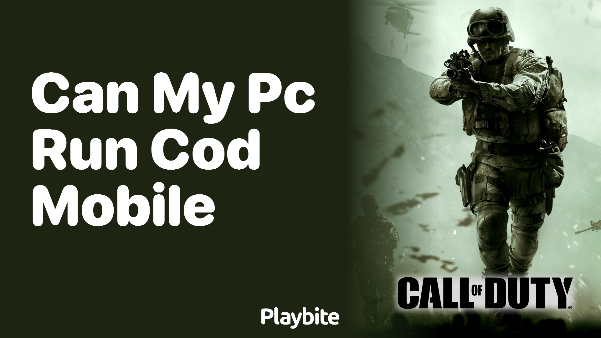 Can My PC Run COD Mobile? - Playbite