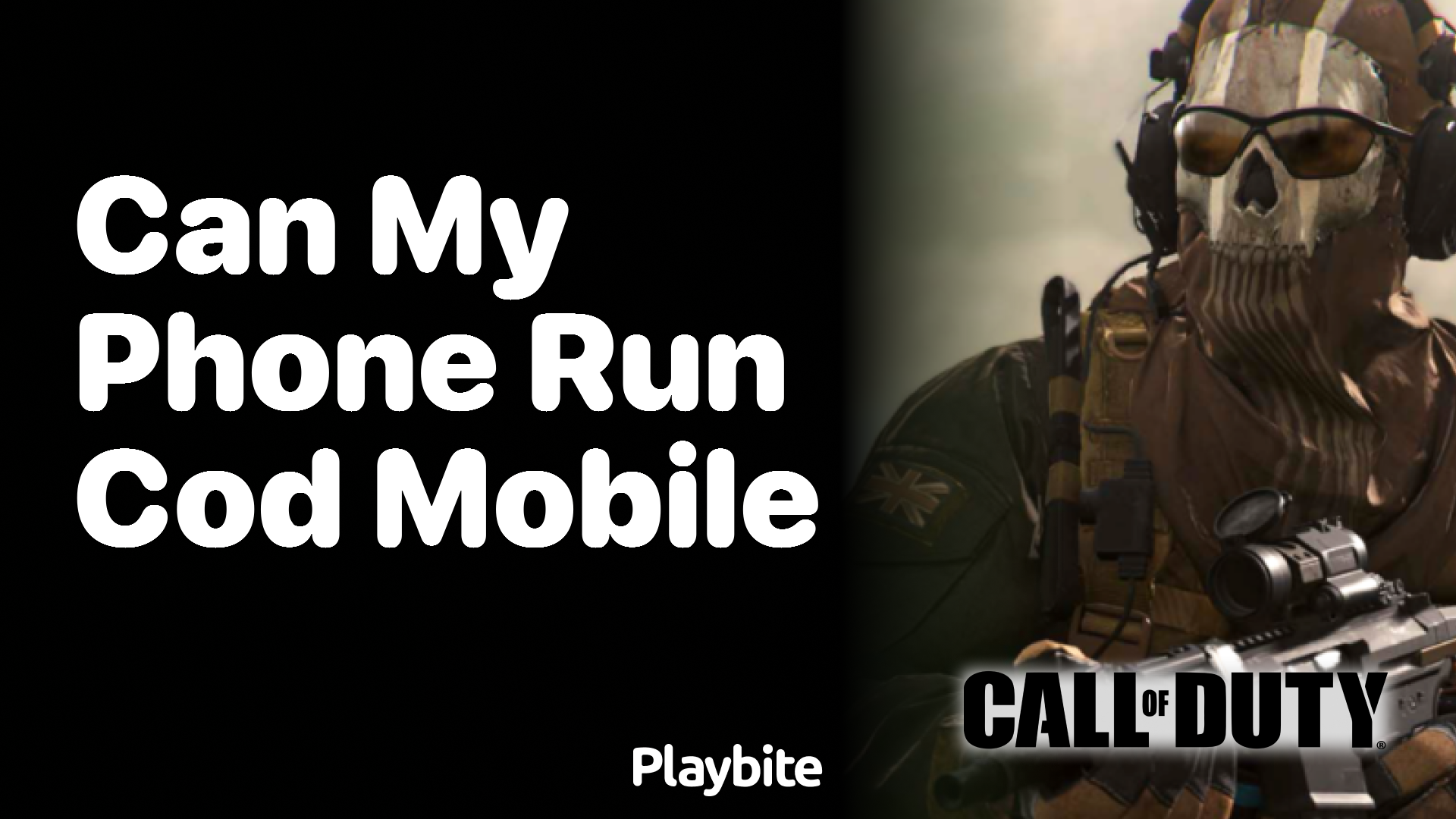 Can My Phone Run COD Mobile? - Playbite