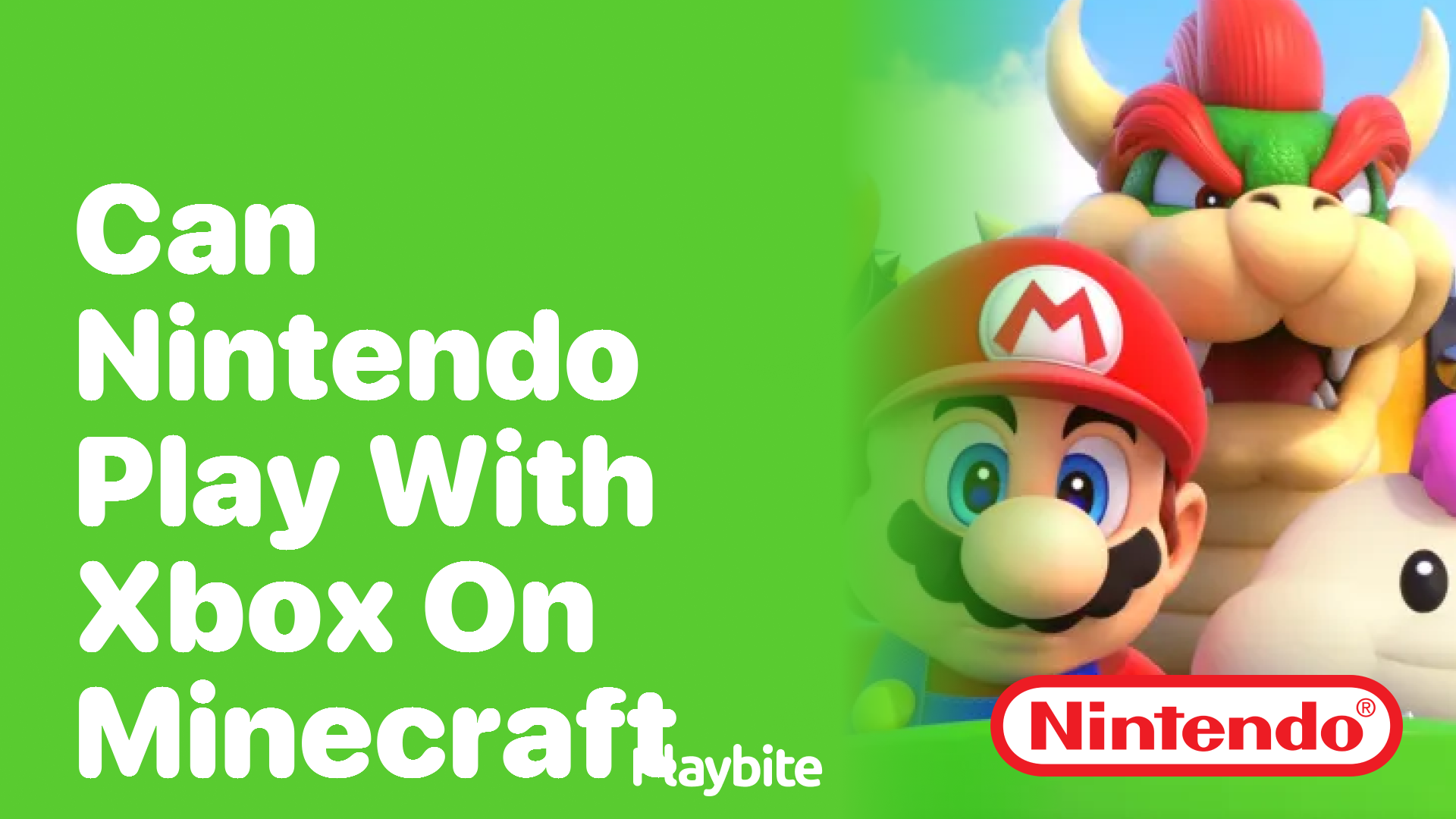 Can Nintendo Play with Xbox on Minecraft? - Playbite