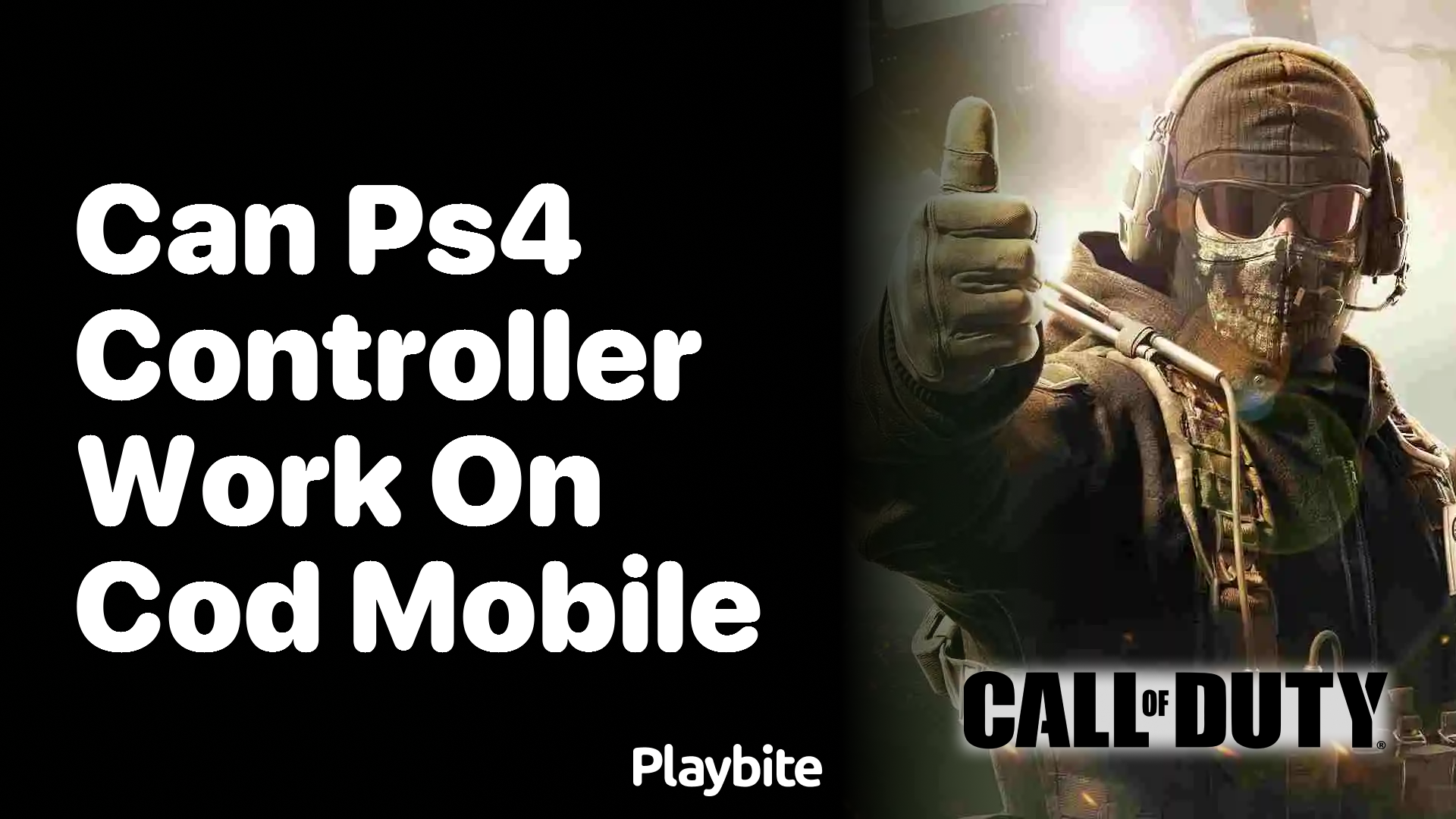 Can a PS4 Controller Work on COD Mobile? - Playbite