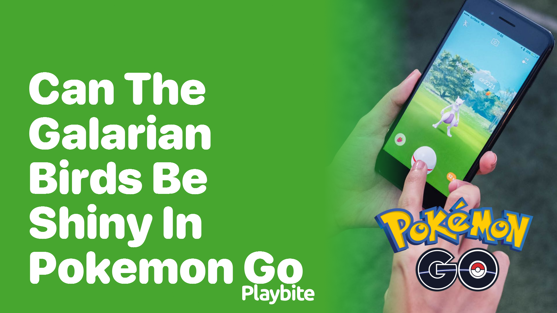 Can the Galarian Birds Be Shiny in Pokemon GO? - Playbite